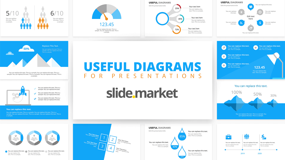 Useful Diagrams PowerPoint Template | Slide.Market